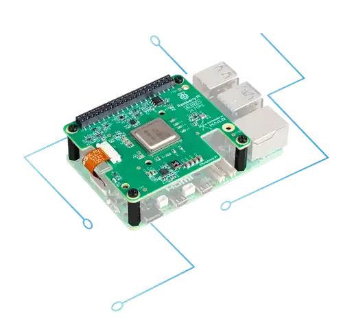 Купить AI-плату Raspberry Pi HAT+ | «КОМТЕХ»